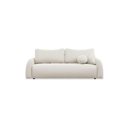 Selsey Schlafsofa Nubelle creme Maße (cm): B: 244 H: 85 » Höffner