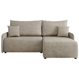 Höffner Ecksofa mit Schlaffunktion Arpa beige Maße (cm): B: 198 H: 93 » Höffner