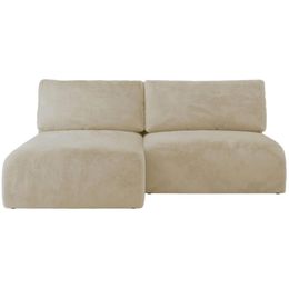 Höffner Ecksofa mit Schlaffunktion Vivo creme Maße (cm): B: 223 H: 95 » Höffner