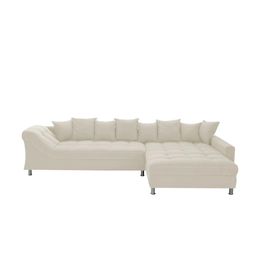 Smart Ecksofa Hanalie creme Maße (cm): B: 340 H: 95 T: 226.0 » Höffner