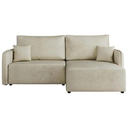 Höffner Ecksofa mit Schlaffunktion Mesto ¦ beige ¦ Maße (cm): B: 227 H: 93 » Höffner