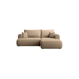 Selsey Ecksofa Ovo Mini beige Maße (cm): B: 238 H: 93 » Höffner