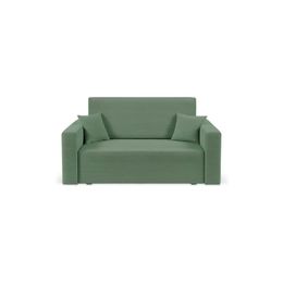 Selsey Schlafsofa Peroso grün Maße (cm): B: 145 H: 82 » Höffner