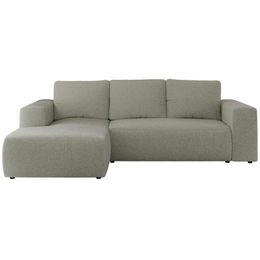 Höffner Ecksofa Beige mit Schlaffunktion Trentino grau Maße (cm): B: 266 H: 89 » Höffner