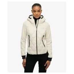 Superdry f&uuml;r Damen. W5012042A Heritage Storm Kapuzenjacke beige (XS), L&auml;ssig, Polyester