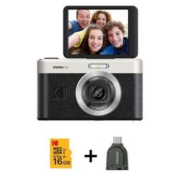 Kodak Pixpro C1 schwarz im Bundle