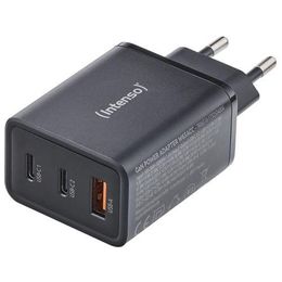 Intenso Power Adapter W65ACC GaN 2x USB-C 1x USB-A 65W schwarz