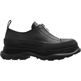 Alexander McQueen Low-Top Sneaker - Dames Shoe Tread.Le.S.Rub. Box.Do.Ca - Gr. 37 (EU) - in Schwarz - für Damen