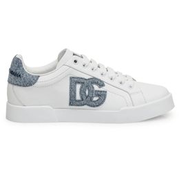 Dolce & Gabbana Dolce&Gabbana Low-Top Sneaker - Sneaker Bassa - Gr. 40 (EU) - in Wei&szlig; - f&uuml;r Damen