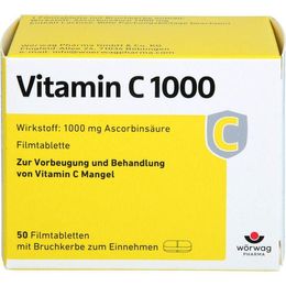 W&Ouml;RWAG PHARMA Vitamin C 1000 Filmtabletten 50 St