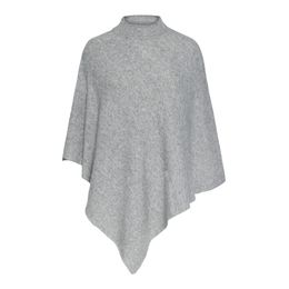 Pieces Cape 'PCFORTUNA' female Grey size One Size