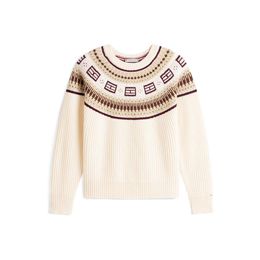 Tommy Hilfiger Pullover Damen Gr&ouml;&szlig;e L beige / schoko / mokka