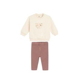 Cool Club Overall Gr&ouml;&szlig;e 80 beige / lila