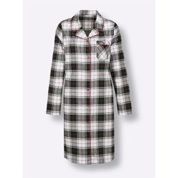 w&auml;schepur w&auml;schepur Damen Nachthemd, rot-schwarz-kariert, Gr&ouml;&szlig;e 36/38