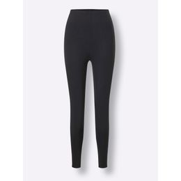 w&auml;schepur w&auml;schepur Damen Schlafanzug mit Glitzerband, steingrau-hortensie, Gr&ouml;&szlig;e 36/38