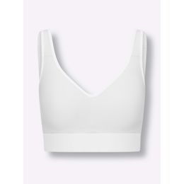 w&auml;schepur w&auml;schepur Damen BH ohne B&uuml;gel, wei&szlig;, Gr&ouml;&szlig;e 100C