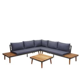 Mendler Garten-Garnitur HWC-E97, Garnitur Sitzgruppe Lounge-Set Sofa, MVG-zertifiziert ~ Variantenangebot 69081+69082
