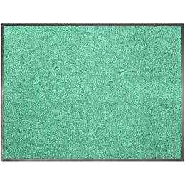Fu&szlig;matte "CLEAN, Made in Belgium", gr&uuml;n (mint), B:40cm H:8,5mm L:60cm, Polyamid, PRIMAFLOR-IDEEN IN TEXTIL, Teppiche, Schmutzfangl&auml;ufer, Schmutzfangmatte, gro&szlig;e Farbauswahl, waschbar