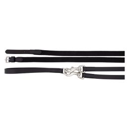 MONTIVUM Gurt-Schlaufz&uuml;gel mit Karabiner schwarz WB