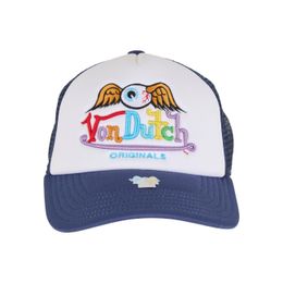 Trucker Cap Von Dutch "Von Dutch TRUCKER BAKER CAPS", Damen, Gr. onesize, navy, rainbow, 100% Polyester, Caps
