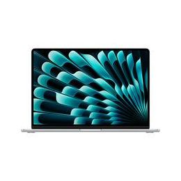 Apple MacBook Air (15") 2025 CTO, Notebook silber, 16 GB, 256 GB (256 GB SSD), M4, Griechisch