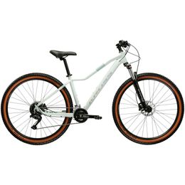 KROSS Mountainbike "KROSS Mountainbike Hardtail Damen 29" Lea 5.0 ULT.RA mint 18 G&auml;nge", 46cm, 29 Zoll (73,66cm) hinten: 29 Zoll (73,66cm)gr&uuml;n,