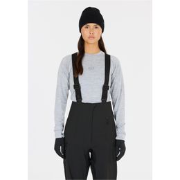 Skihose SOS "Hoverla", Damen, Gr. M, US-Gr&ouml;&szlig;en, schwarz, 77% Polyamid, 23% Elasthan, unifarben, lang, Hosen Skihose, mit smarten Hosentr&auml;gern und wetterfester Qualit&auml;t