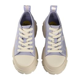 Trainingsschuh Buffalo "Buffalo CADE LACE UP LO", Damen, Gr. 36, lavender, unifarben, Schuhe