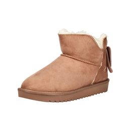 Stiefelette Dockers by Gerli "Dockers by Gerli Stiefelette Lederimitat", Damen, Gr. 37, cognac, Lederimitat, Schuhe Stiefelette