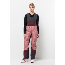 Skihose Jack Wolfskin "ALPSPITZE AIR PANTS W", Damen, Gr. M (38/40), Normalgrößen, rosa (blush, powder), 1. OBERSTOFF OBERSTOFF 100% POLYAMID ABSEITE 100% POLYAMID 2. OBERSTOFF 88% POLYAMID, 12% ELASTHAN 3. OBERSTOFF 75% POLYAMID, 25% ELASTHAN FUTTER 75% POLYAMID, 25% ELASTHAN, Hosen