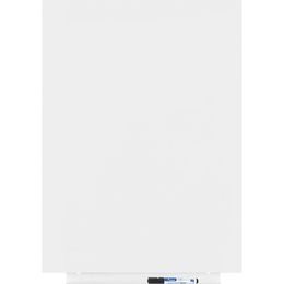 Whiteboard Skincolor, BASIC-Version - Stahlblech, lackiert, BxH 750 x 550 mm, weiß kaiserkraft