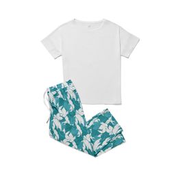 Tchibo - Pyjama-Set - Damen - Gr. S - wei&szlig;
