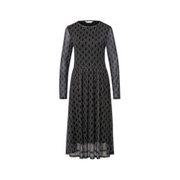Tchibo - Bedrucktes Mesh-Kleid - Damen - Gr. L - creme/print