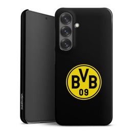 DeinDesign Galaxy S25 Handy Premium Case Smartphone Handyh&uuml;lle Schutzh&uuml;lle gl&auml;nzend Logo Borussia Dortmund Bvb Premium Case