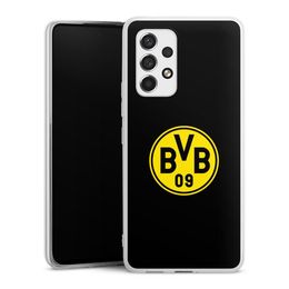DeinDesign Galaxy A53 5G Handy Silikon H&uuml;lle Case transparent Handyh&uuml;lle Borussia Dortmund Logo Bvb Silikon Case