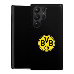 DeinDesign Galaxy S23 Ultra Handy Premium Case Smartphone Handyh&uuml;lle Schutzh&uuml;lle gl&auml;nzend Logo Borussia Dortmund Bvb Premium Case