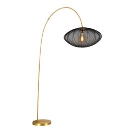 Lucide CORINA Bogenstehlampe Messing, 1-flammig