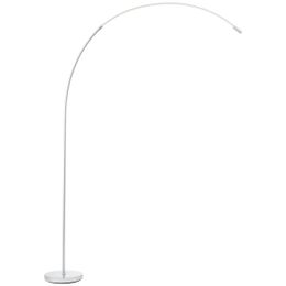 BRILLIANT LEUCHTEN Brilliant Bow Bogenlampe LED Silber, 1-flammig