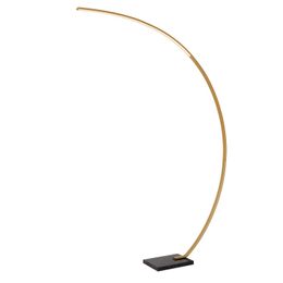 Lucide CURVE Bogenlampe LED Schwarz, 1-flammig