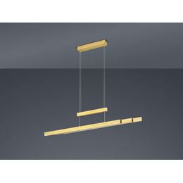 Trio Leuchten Trajan Pendelleuchte LED Messing, 3-flammig