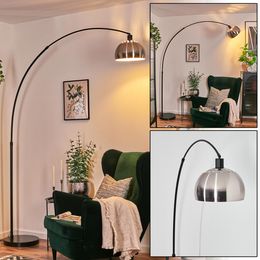 hofstein Baloca Bogenlampe 27 cm Schwarz, 1-flammig