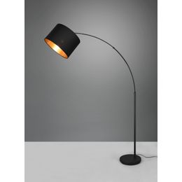 REALITY Bolivia Bogenstehlampe Schwarz, 1-flammig