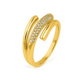 Luxenter Ring 'Jedrac' Damen Gr&ouml;&szlig;e 50/60 gold
