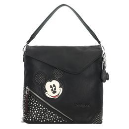 Desigual Schultertasche 'Mickey Studstyle' Damen Gr&ouml;&szlig;e One Size ecru / rot / schwarz / silber