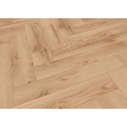 Classen Laminat 'Ville Las Negras' Fischgr&auml;t Eiche hellbeige 8 mm