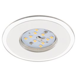 Briloner LED-Einbauleuchten 5,5 W &Oslash; 8 cm 3 St&uuml;ck wei&szlig;