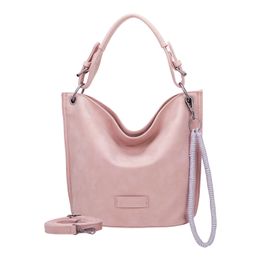 Damen Schultertasche "Fritzi31N", Fritzi aus Preussen, rosa, Polyurethan (PU), unifarben, Taschen, aus veganen Materialien