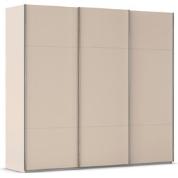 Schwebet&uuml;renschrank Rauch, B:242cm H:223cm T:68cm, beige, Holzwerkstoff, Schr&auml;nke, "Kleiderschrank Schrank Garderobe Schlafzimmerschrank CONTIDO",
