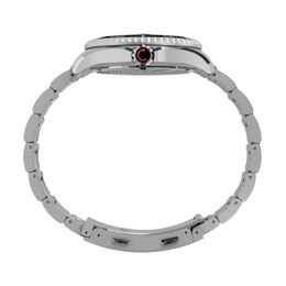 Timex Herren Quarzuhr "DEEP WATER MERIDIAN", silber, Armbanduhren, Armbanduhr, Herrenuhr, Edelstahlarmband, Datum, Leuchtzeiger
