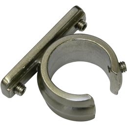 Verbinder Gardinia, B:2cm L:4cm, silber, Gardinenstangenhalterungen, "Ring-Adapter f&uuml;r Universaltr&auml;ger", Serie Einzelprogramm Chicago &Oslash; 20 mm